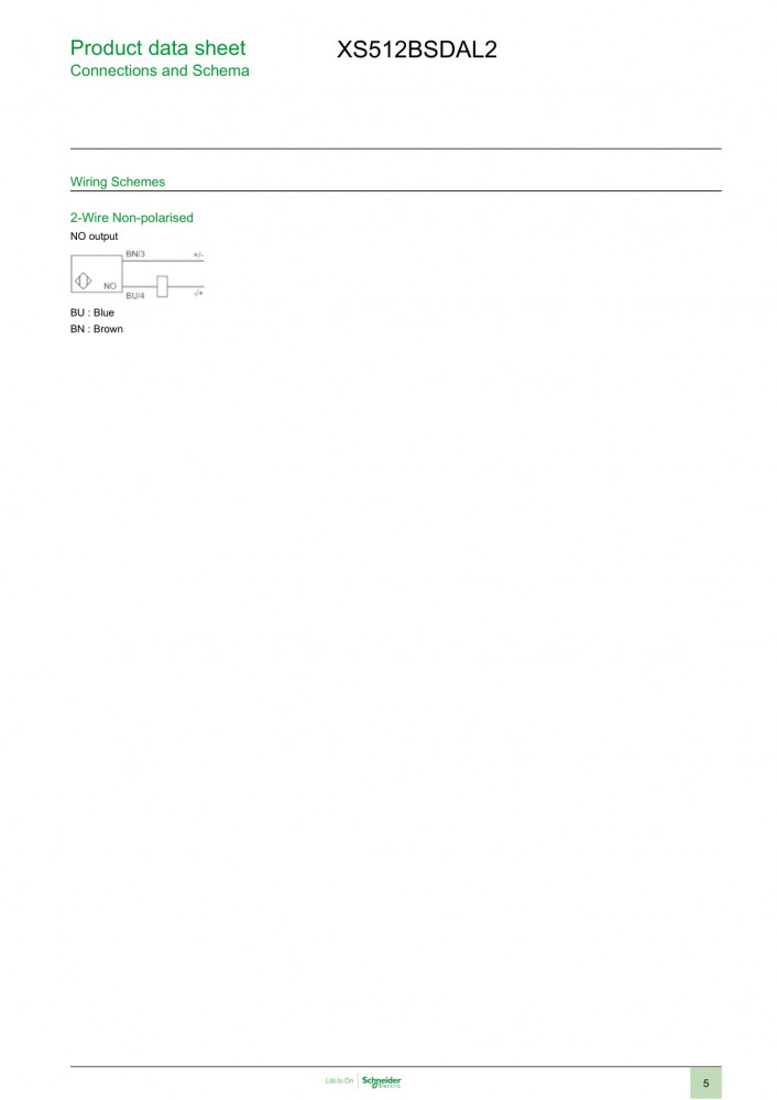XS512BSDAL2 technical document page 5