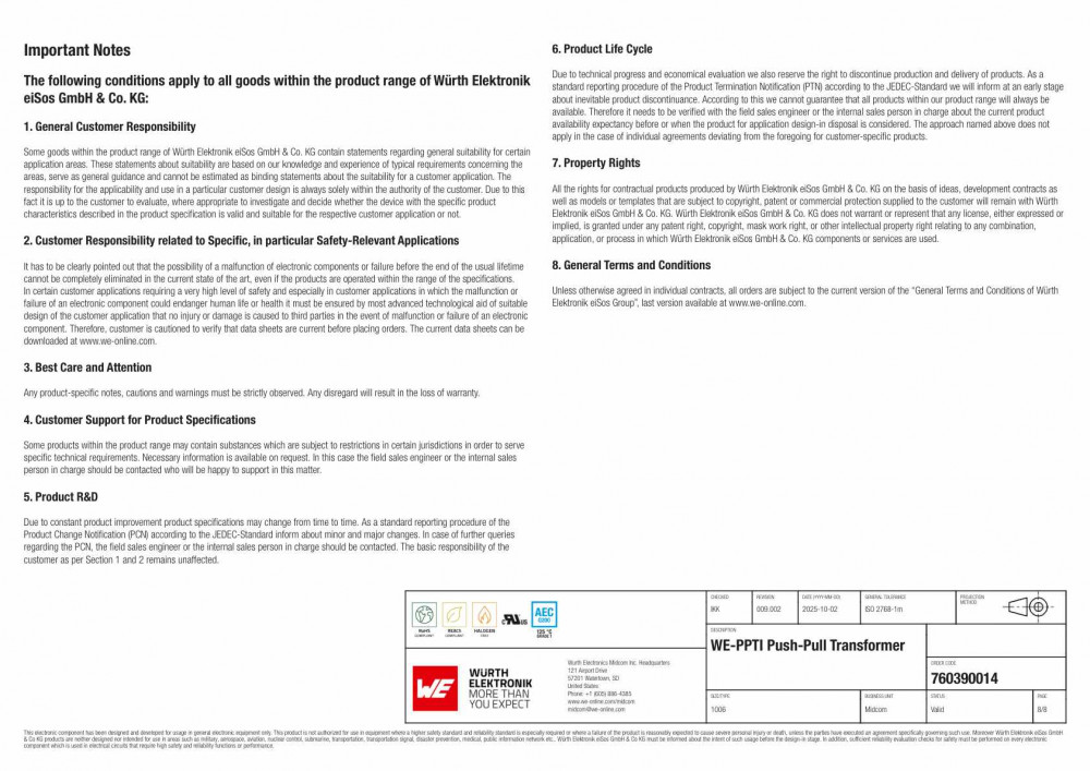 760390014 datasheet page 8