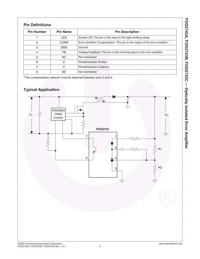 FOD2743B datasheet preview, page 3