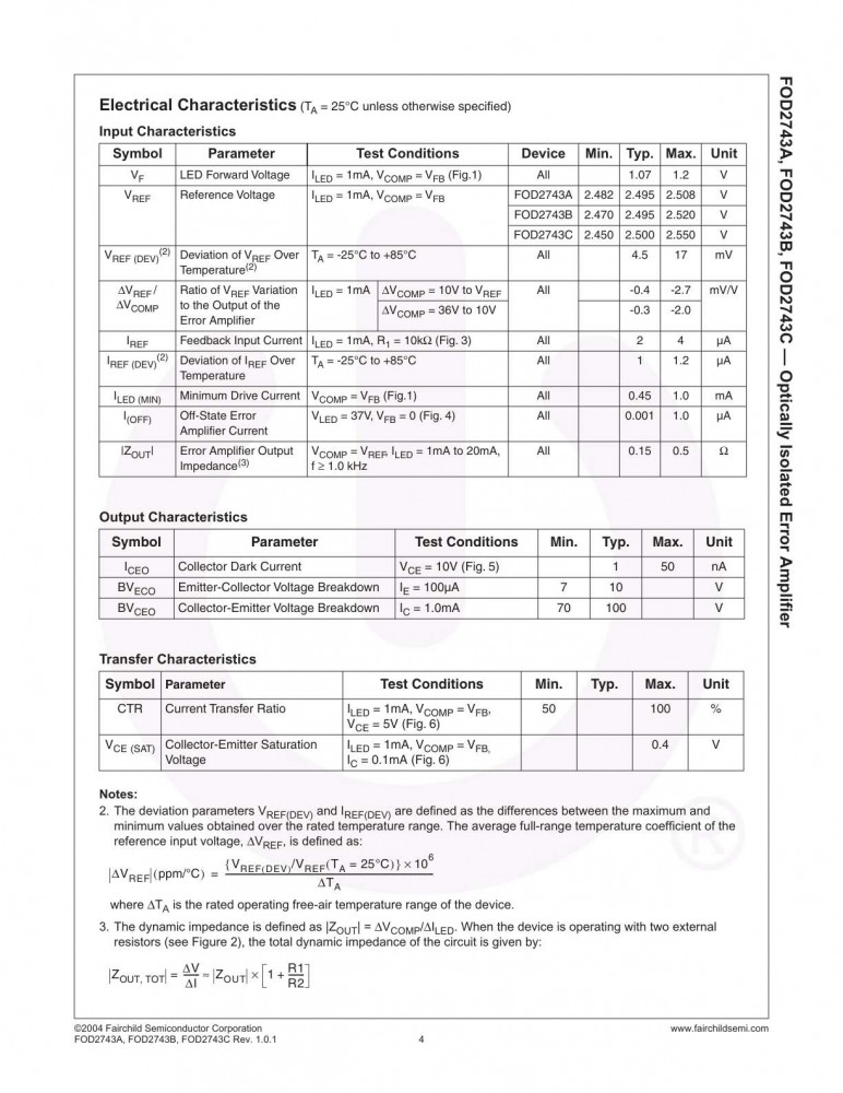 FOD2743B datasheet preview, page 5