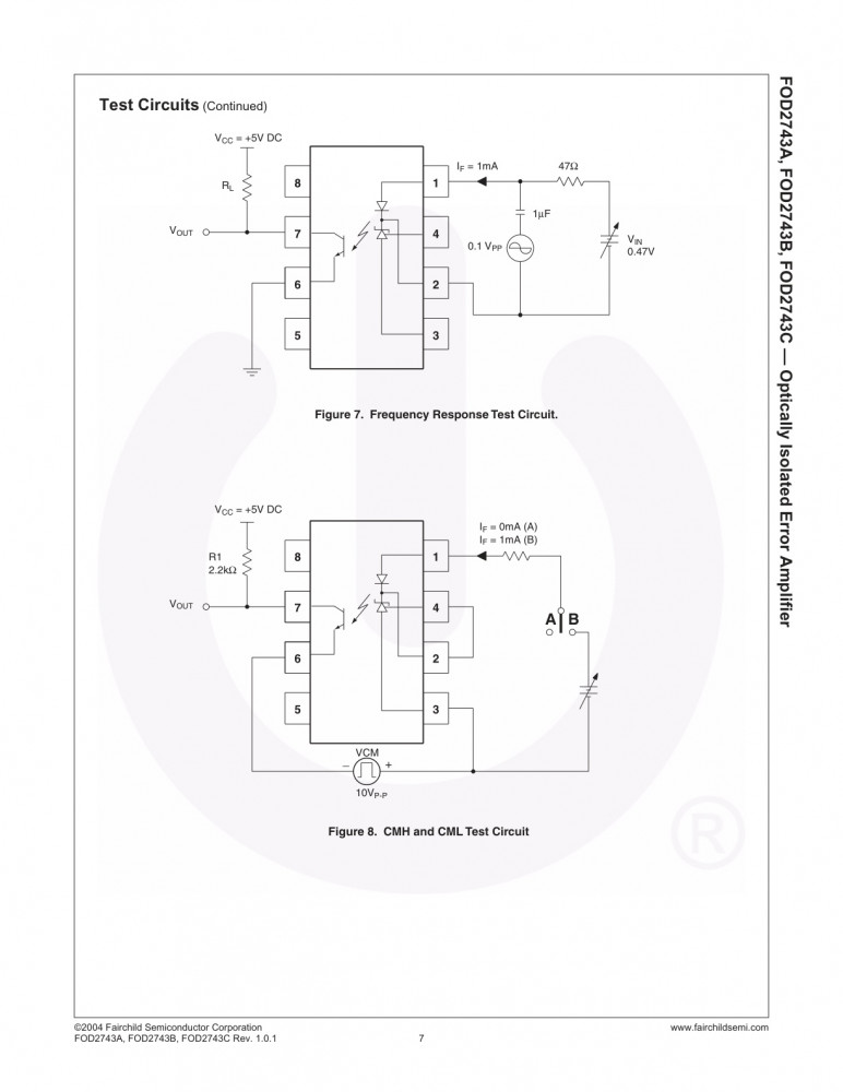 FOD2743B datasheet preview, page 8