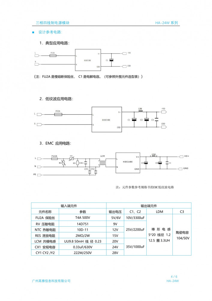 HA12P24-HV datasheet page 4