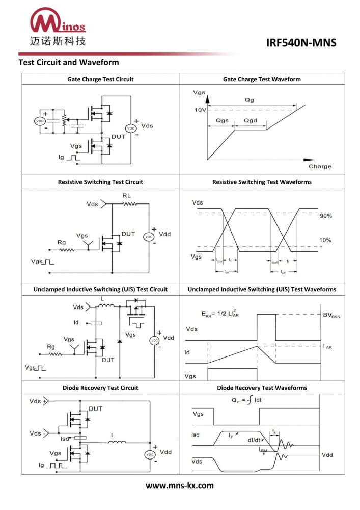 IRF540N-MNS datasheet page 5