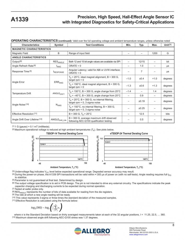 A1339 datasheet page 8