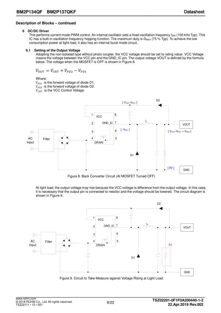 BM2P134QF-E2 technical document page 9