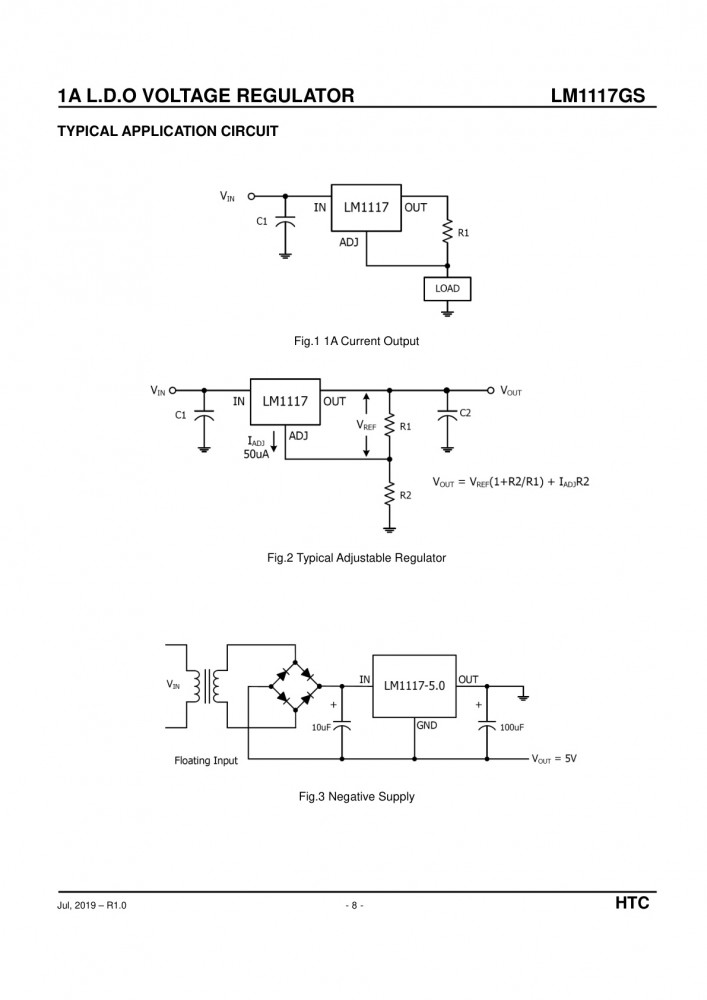 LM1117GS datasheet page 8
