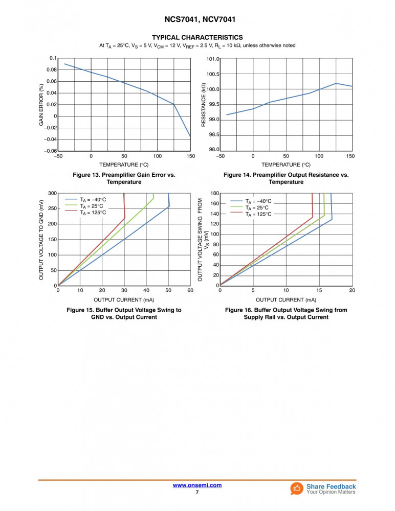 NCS7041 datasheet page 7