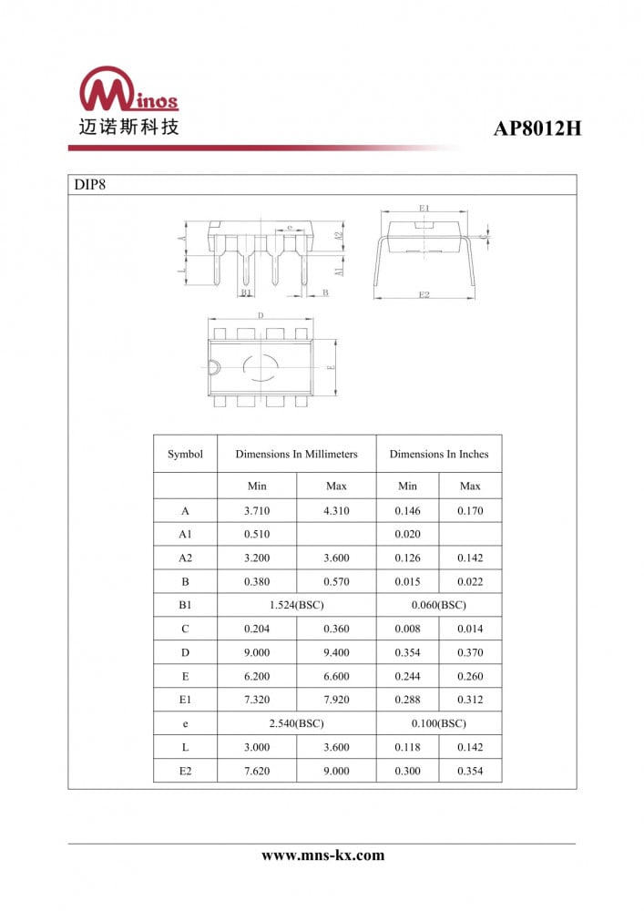AP8012H datasheet page 7