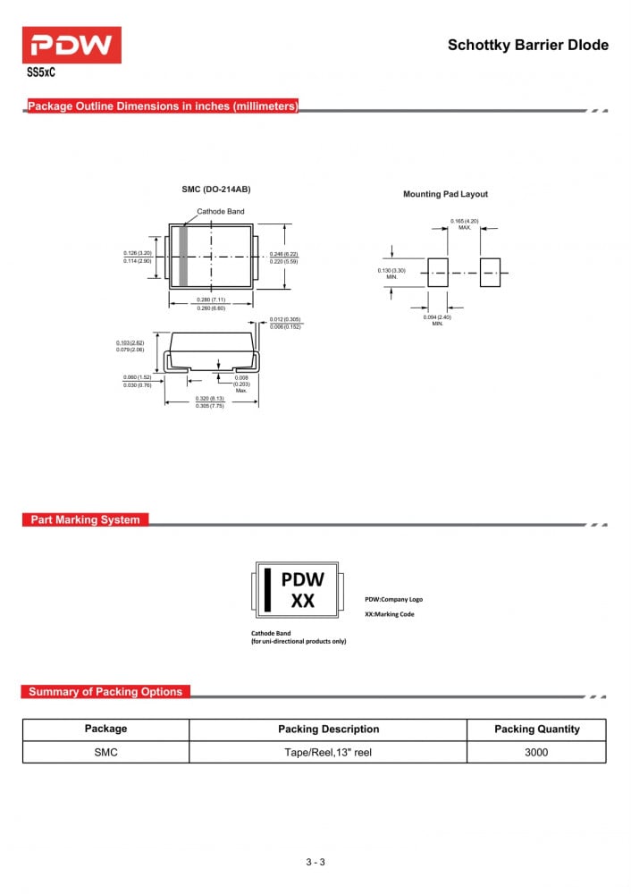 SS5200C datasheet page 3