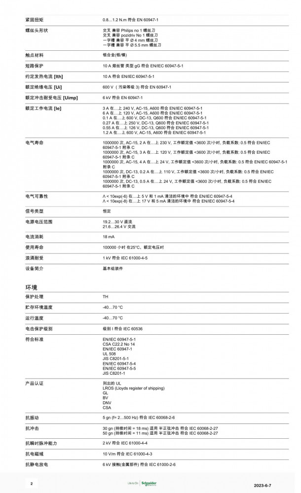 ZB4BW0B55 technical document page 2