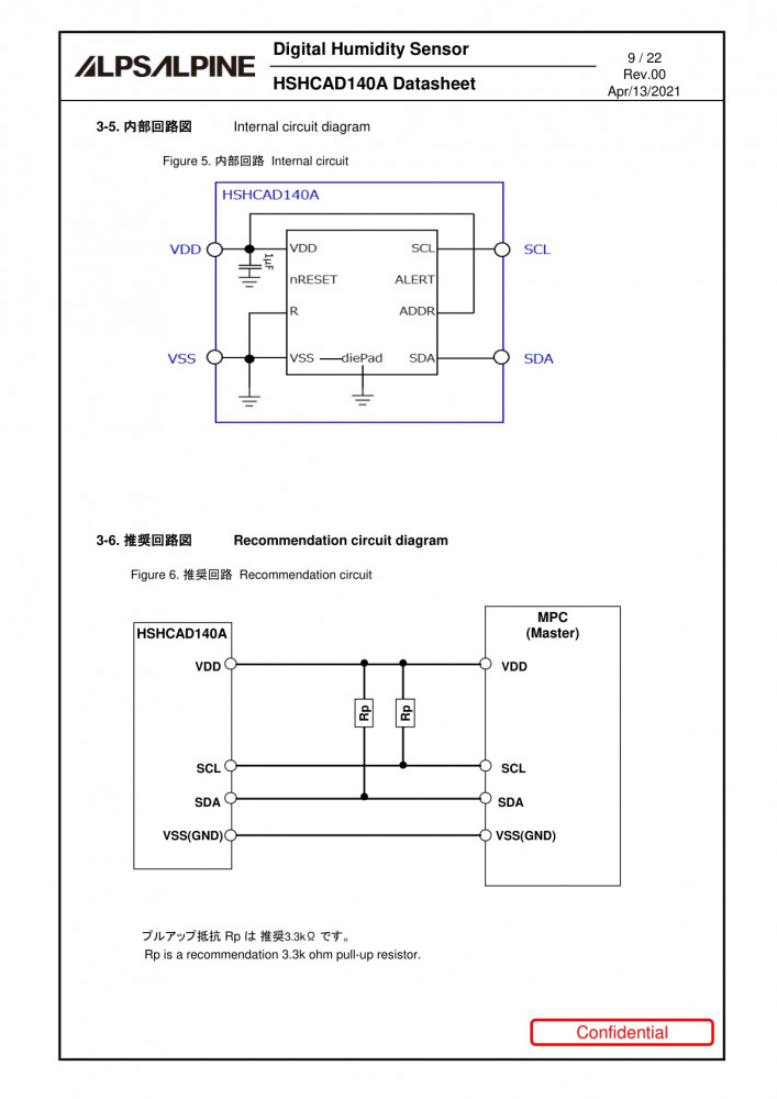HSHCAD140A datasheet page 9