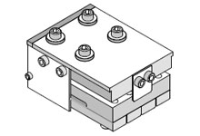 Stacked Multi-Port Extraction Tool, 2 by 2