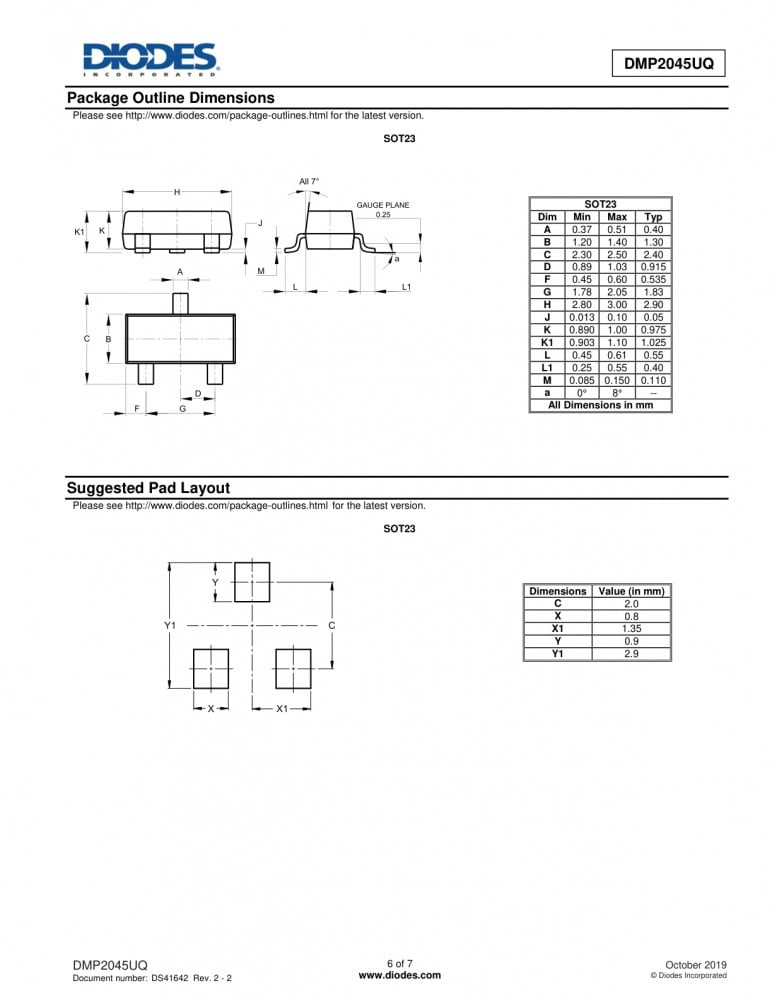 DMP2045UQ-13 datasheet page 6