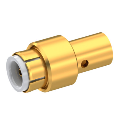 SMP-MAX / THREAD-IN STRAIGHT MALE JACK CRIMP TYPE SLIDE TYPE CABLE 2.6/50S