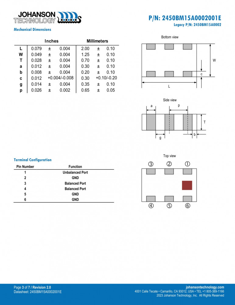 Technical document page 3