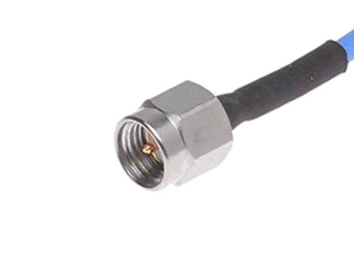 Precision Test Connector, 27 GHz SMA PCB Jack Receptacle, 2-Hole Flange Mount, Solderless Compression Contact, without Screws, Single Bagged, 50 Ohms