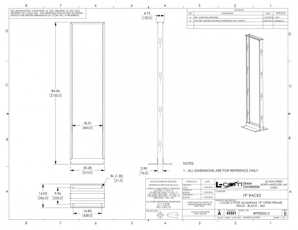 L-com RP00005-2 technical document preview