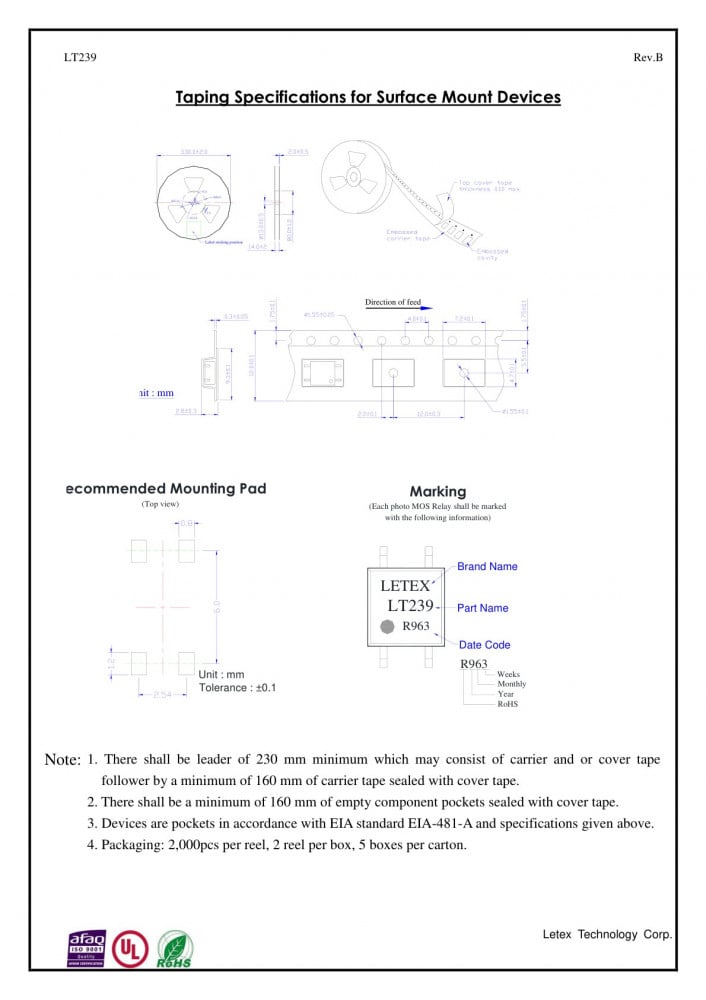 LT239 datasheet page 4