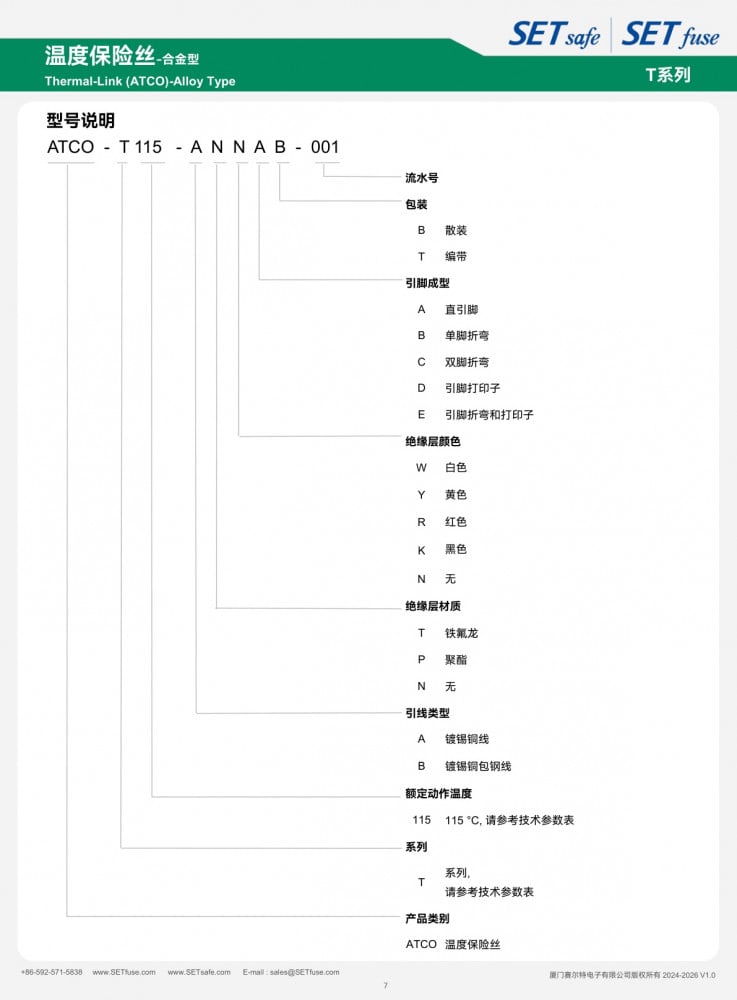 T115 datasheet page 7