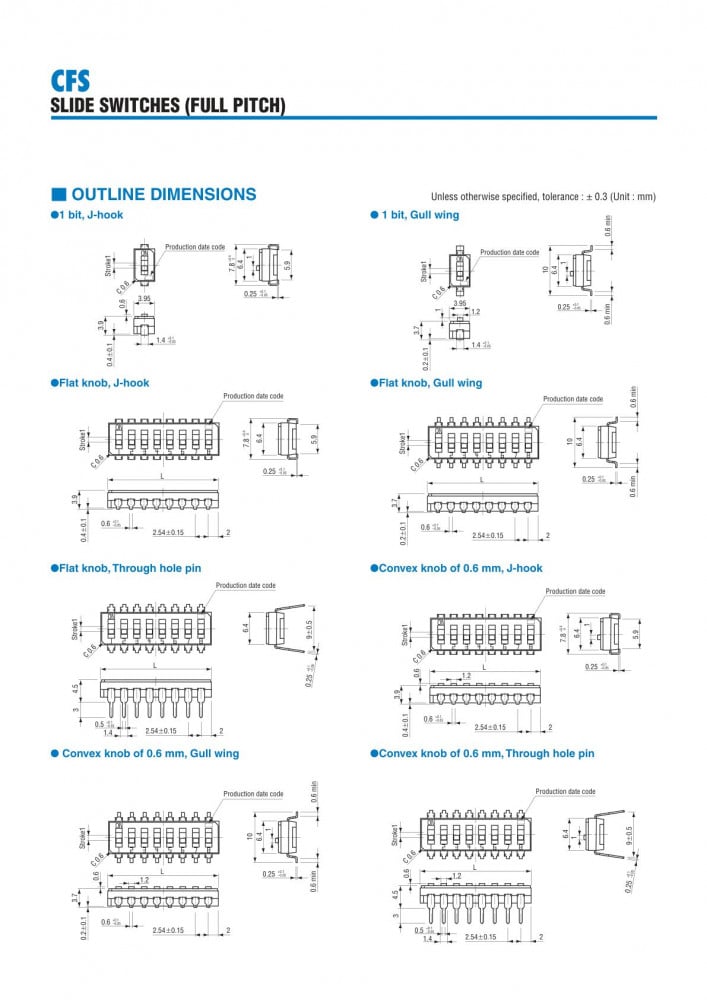 Nidec CFS series datasheet page 4
