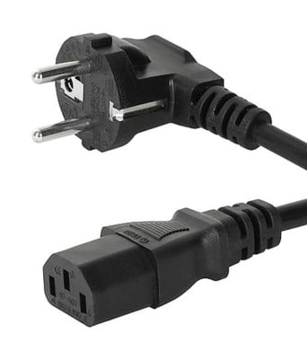 SCHURTER 6007.0204 Power Line Cable & Extension Cord Assembly