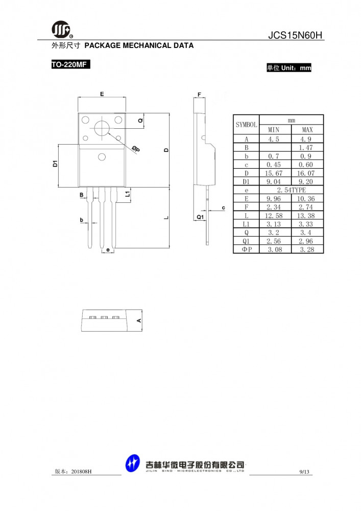 JCS15N60FH datasheet page 9