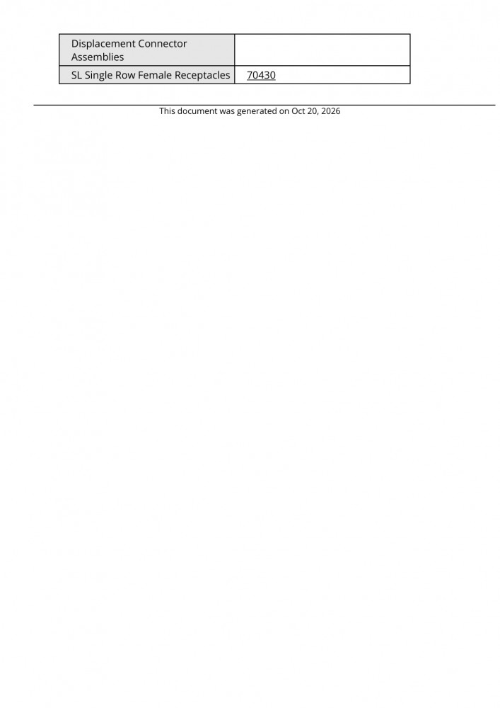 MOLEX SL product specification page 4