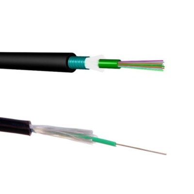 Fibre optic cable OM4 loose tube 12 cores indoor/outdoor LSZH Euroclass Dca s2 d2 a1
