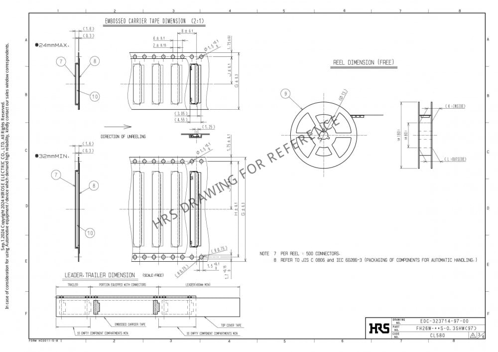 HRS FH26W technical document page 3