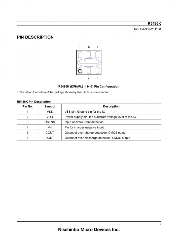 R5486K datasheet page 7