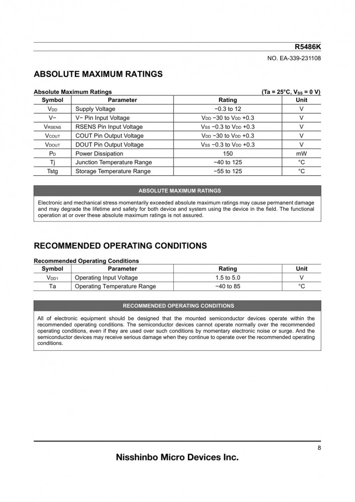 R5486K datasheet page 8