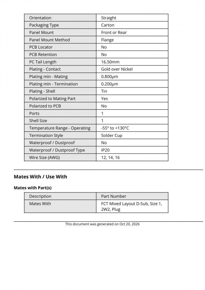 Molex 1731070785 technical document image 3