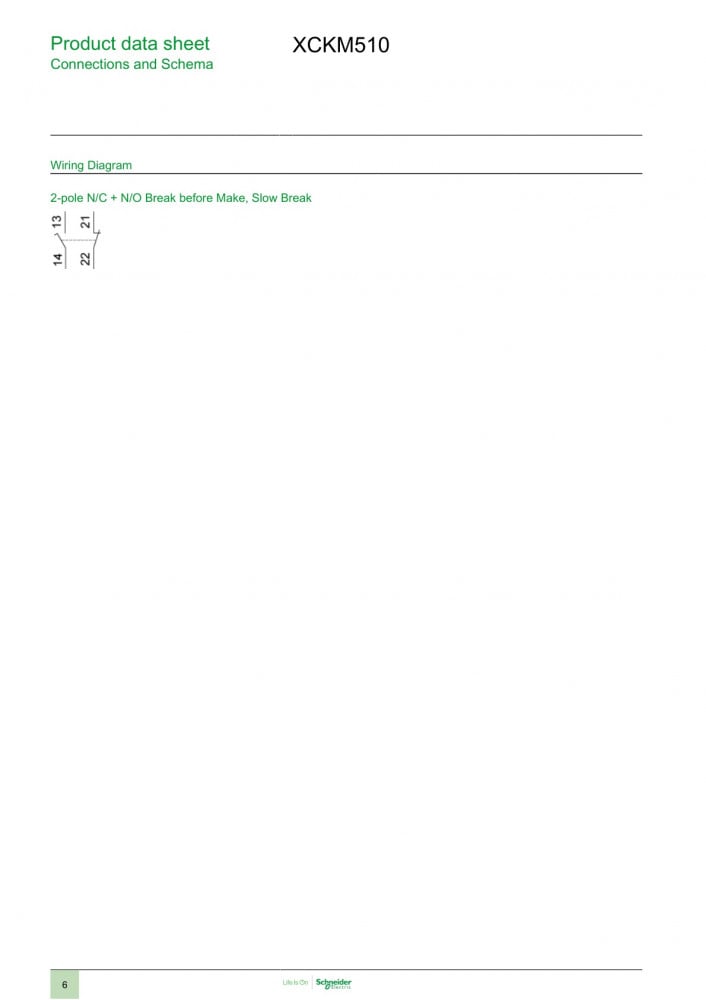 XCKM510 technical document page 6