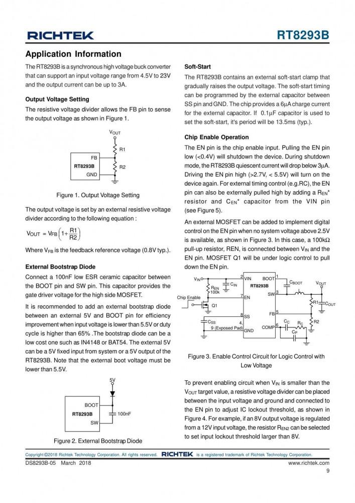 RT8293B datasheet page 9