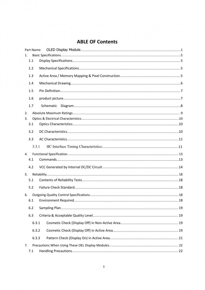 HS13L03W2C01 datasheet page 3