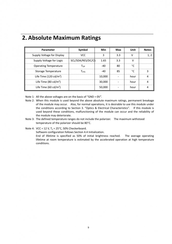 HS13L03W2C01 datasheet page 8