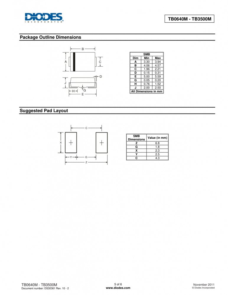 TB1800M-13-F datasheet page 5