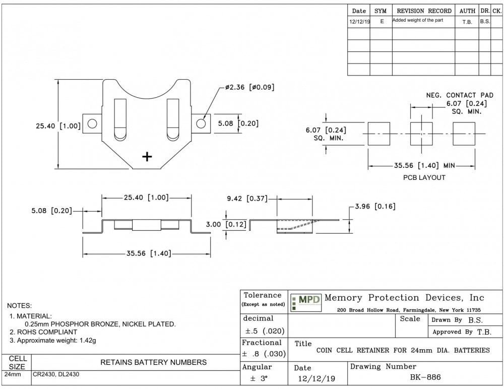 BK-886-TR MPD technical document preview