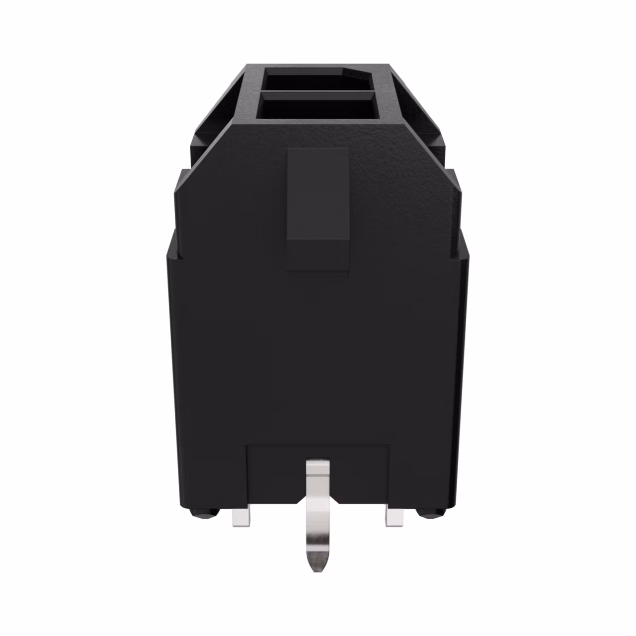 Micro-Fit 3.0 Vertical Header, 3.00mm Pitch, Dual Row, 2 Circuits, with PCB Press-fit Metal Retention Clip, 0.76µm Gold Plating, Glow-Wire Capable, Black, Tape and Reel, No Cap for sale