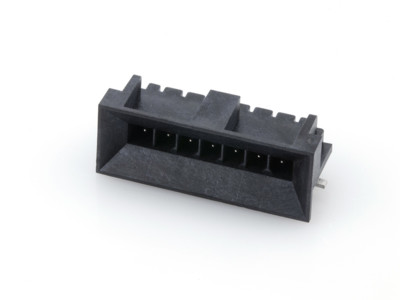 Micro-Fit BMI Header, Surface Mount, Single Row, Right-Angle, with Solder Tab, 0.76µm Gold (Au) Selective Plating, 6 Circuits, Tape and Reel