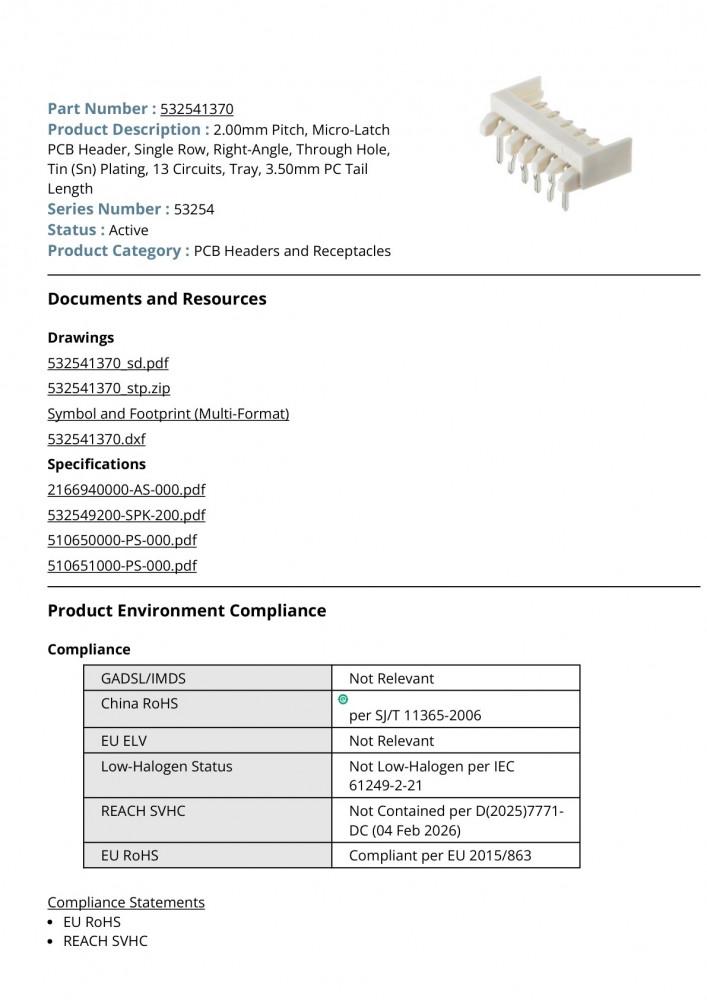 532541370 technical document preview, page 1