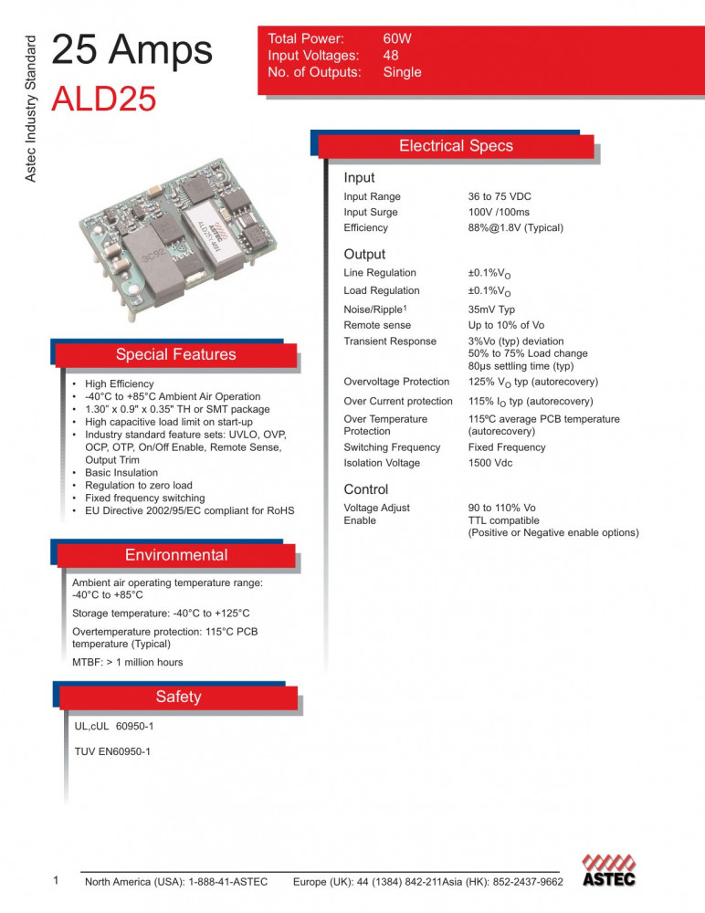 ALD25Y48N-SL technical document page 1