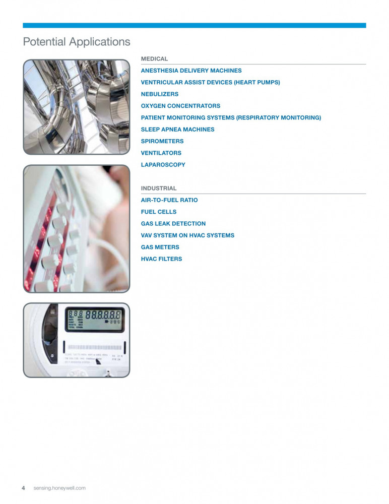 Honeywell HAF Series datasheet page 4