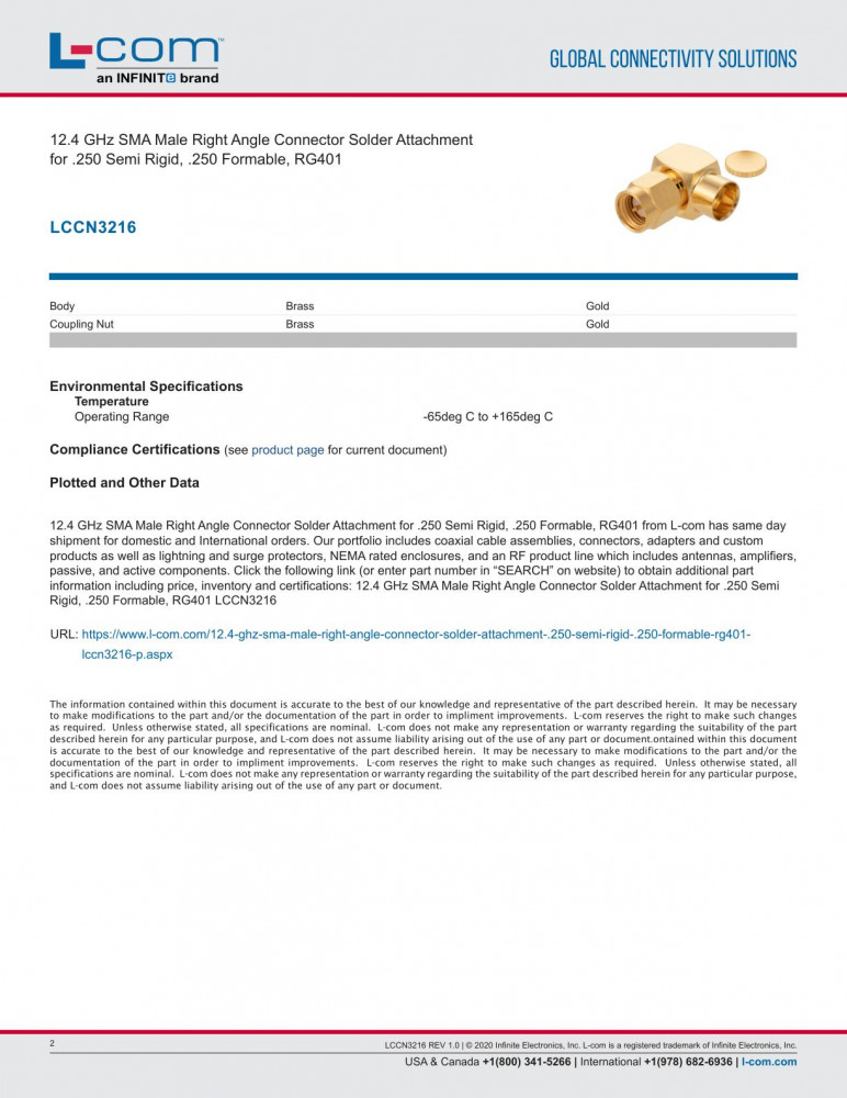 L-com LCCN3216 technical document page 2