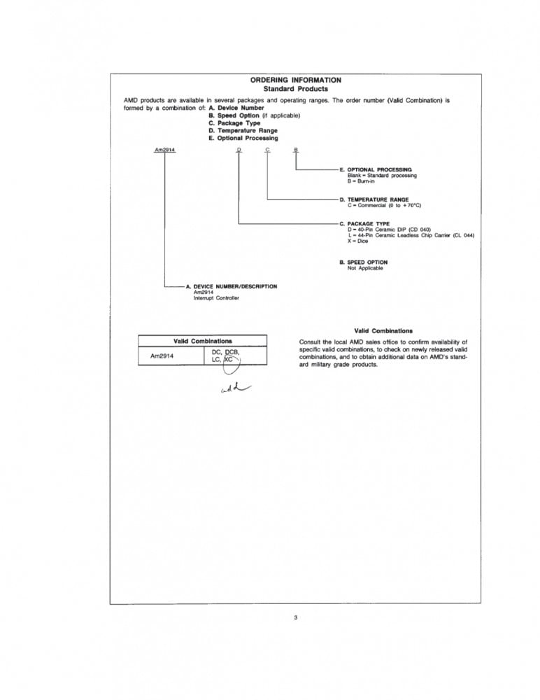 AM2914 datasheet page 4