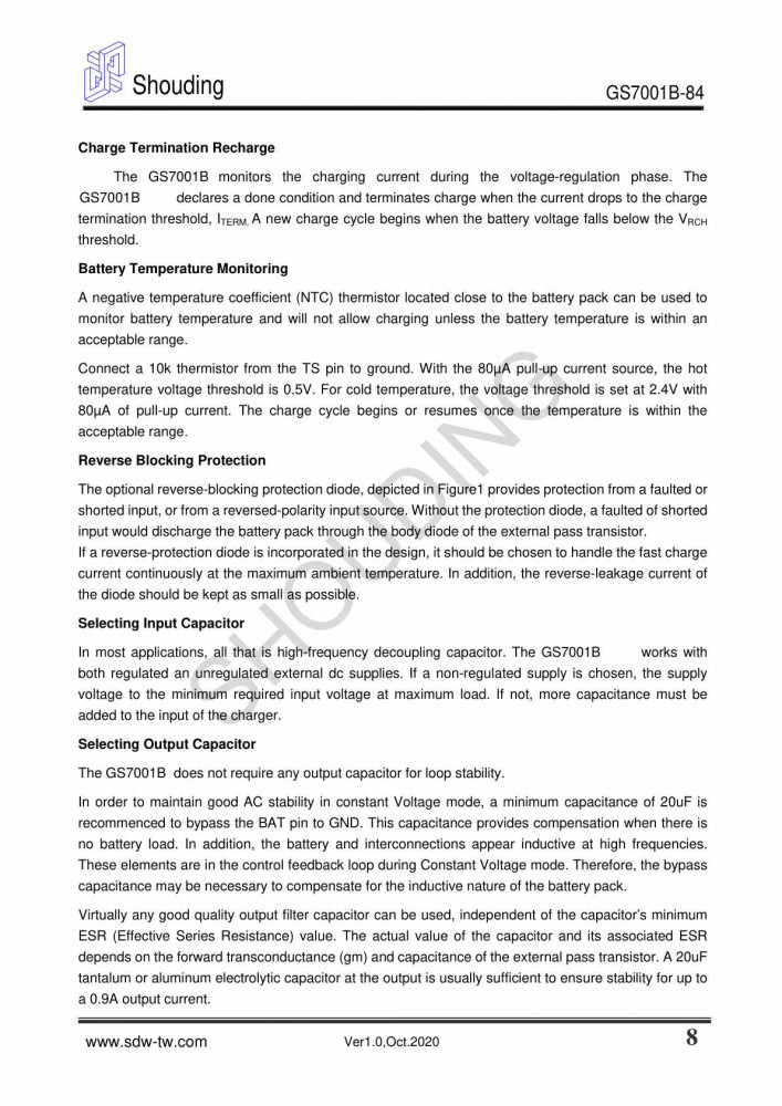 GS7001B-84 datasheet page 8