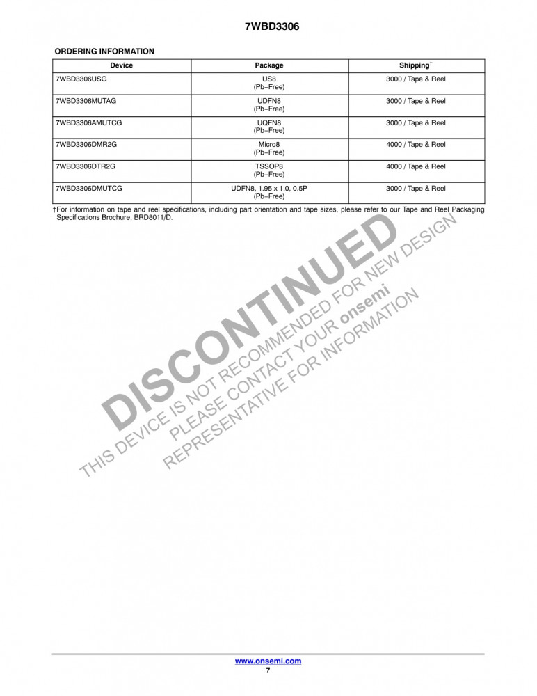 7WBD3306 technical document page 7