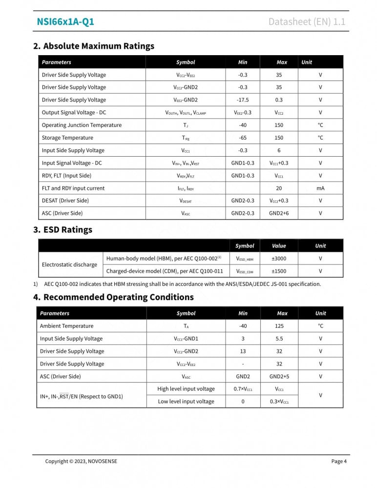 NSI6611ASC-Q1SWR datasheet page 4