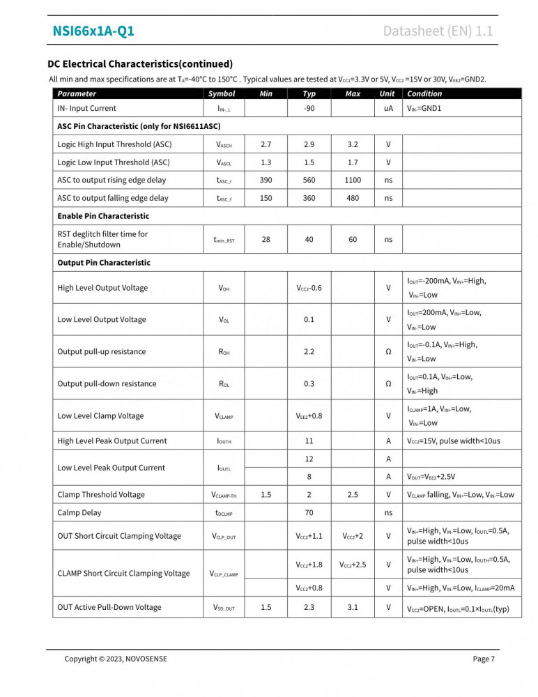 NSI6611ASC-Q1SWR datasheet page 7
