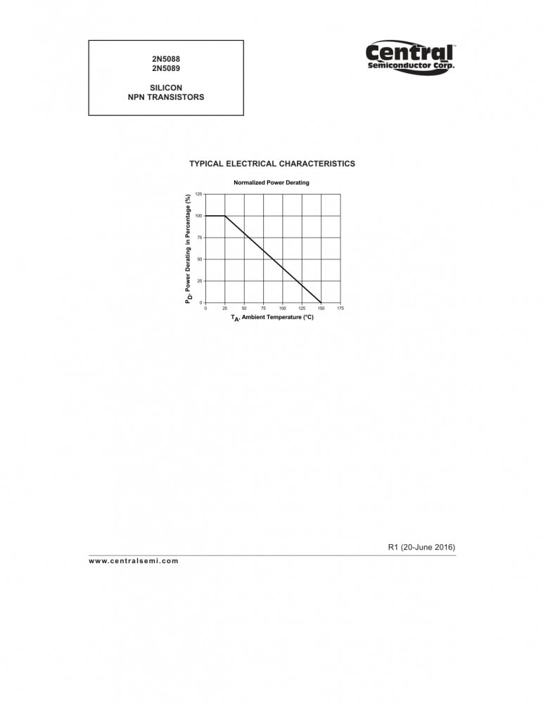 2N5089 PBFREE datasheet page 4
